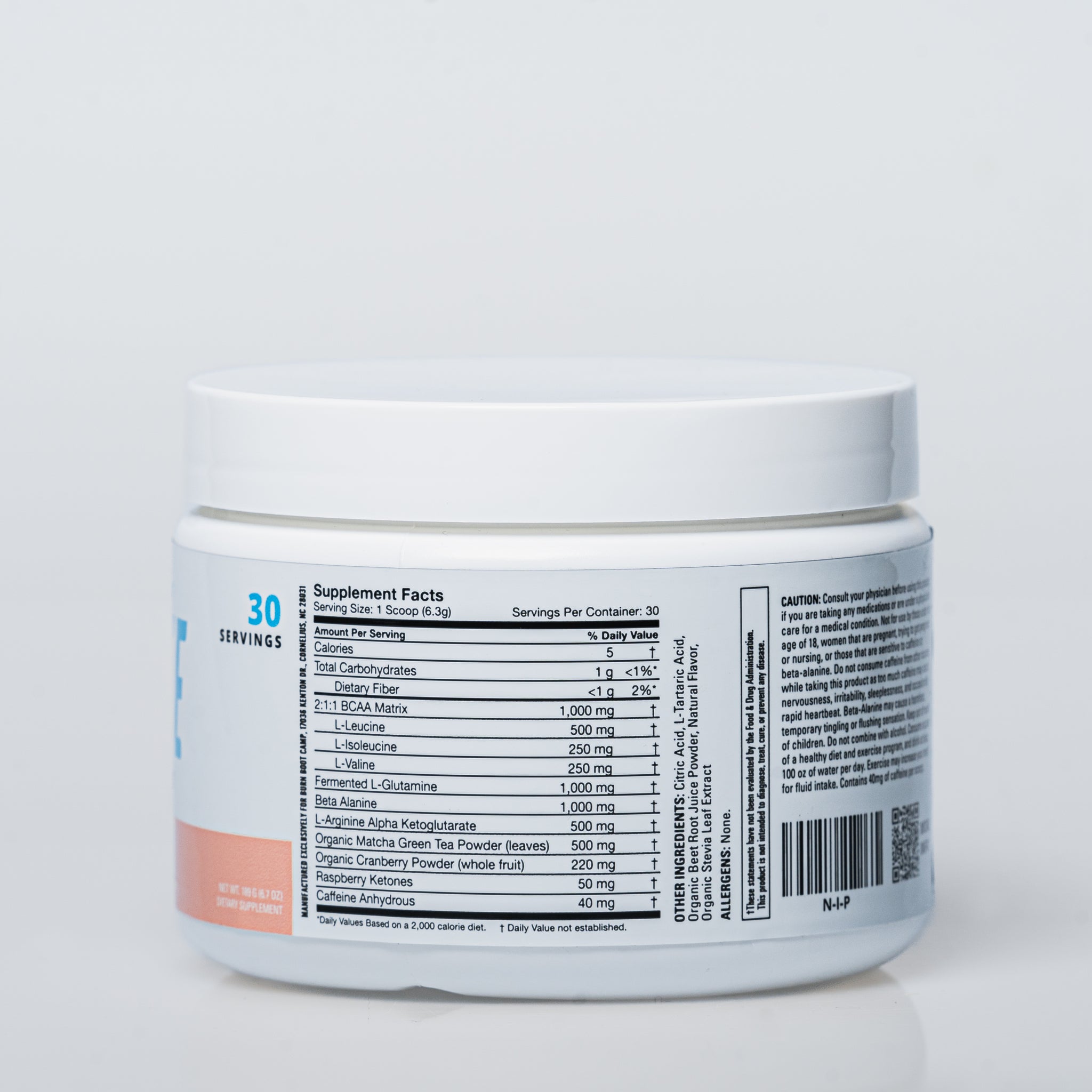 Ignite Pre-Workout Peach – Burn Boot Camp