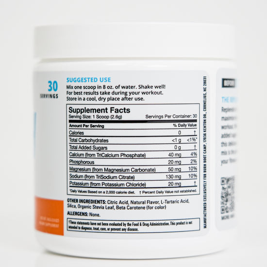 Replenish Orange – Burn Boot Camp