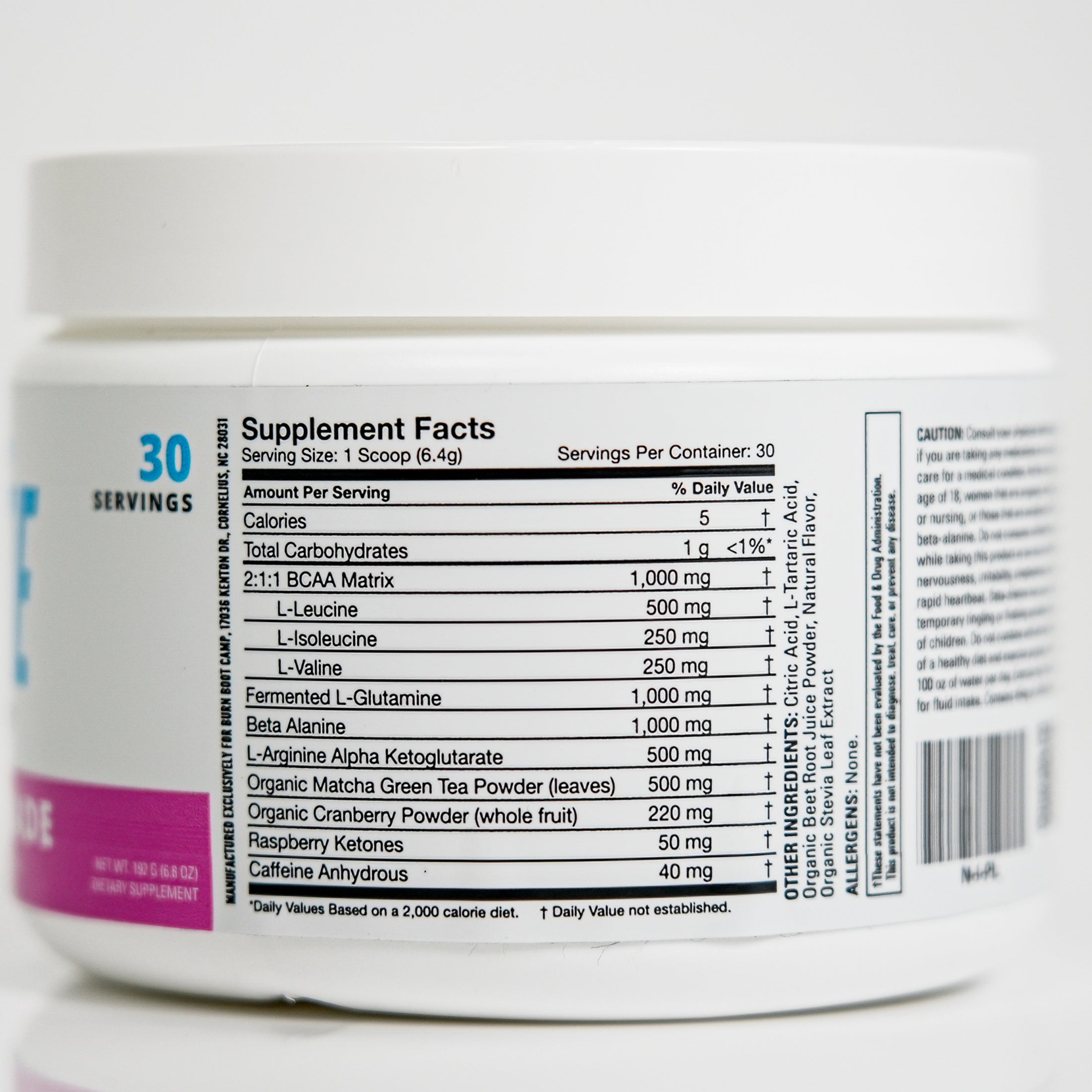 Ignite Pre-Workout Pink Lemonade – Burn Boot Camp