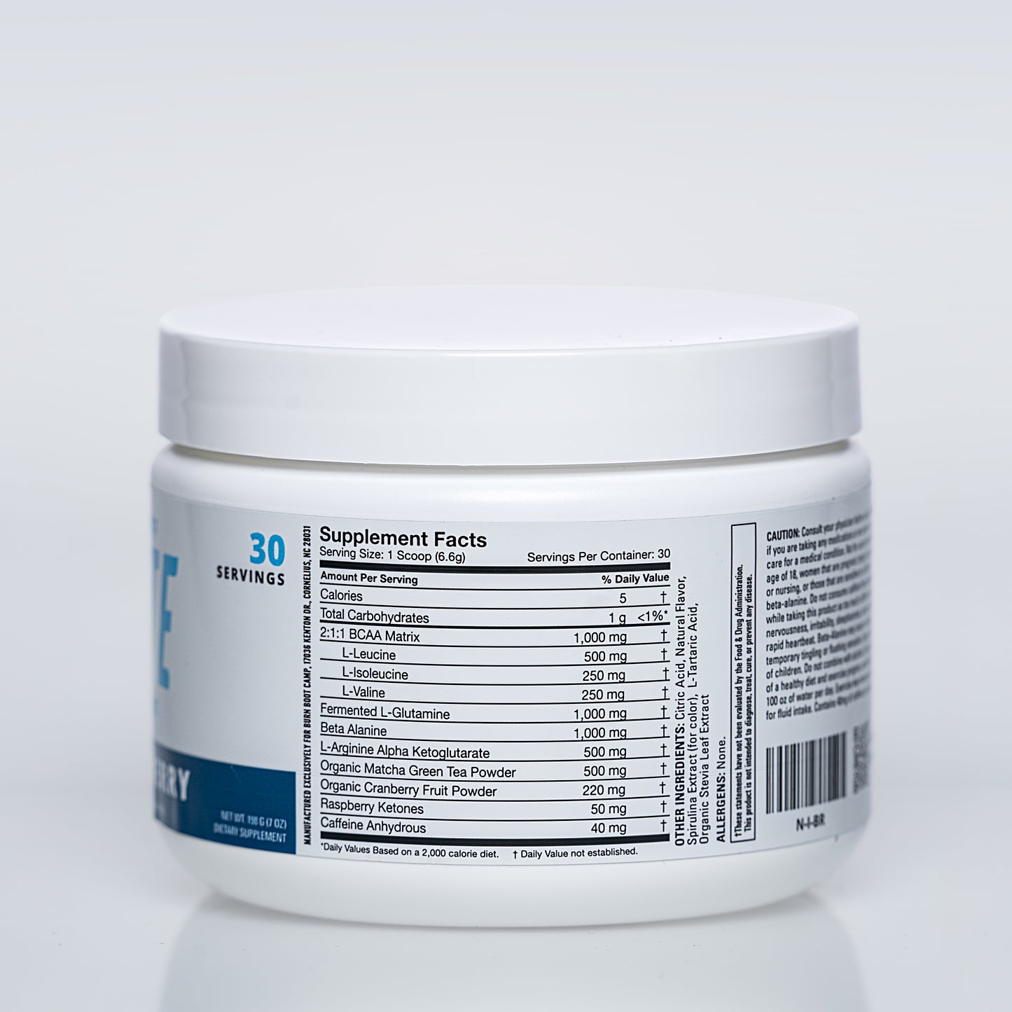 Ignite Pre-Workout Blue Raspberry – Burn Boot Camp