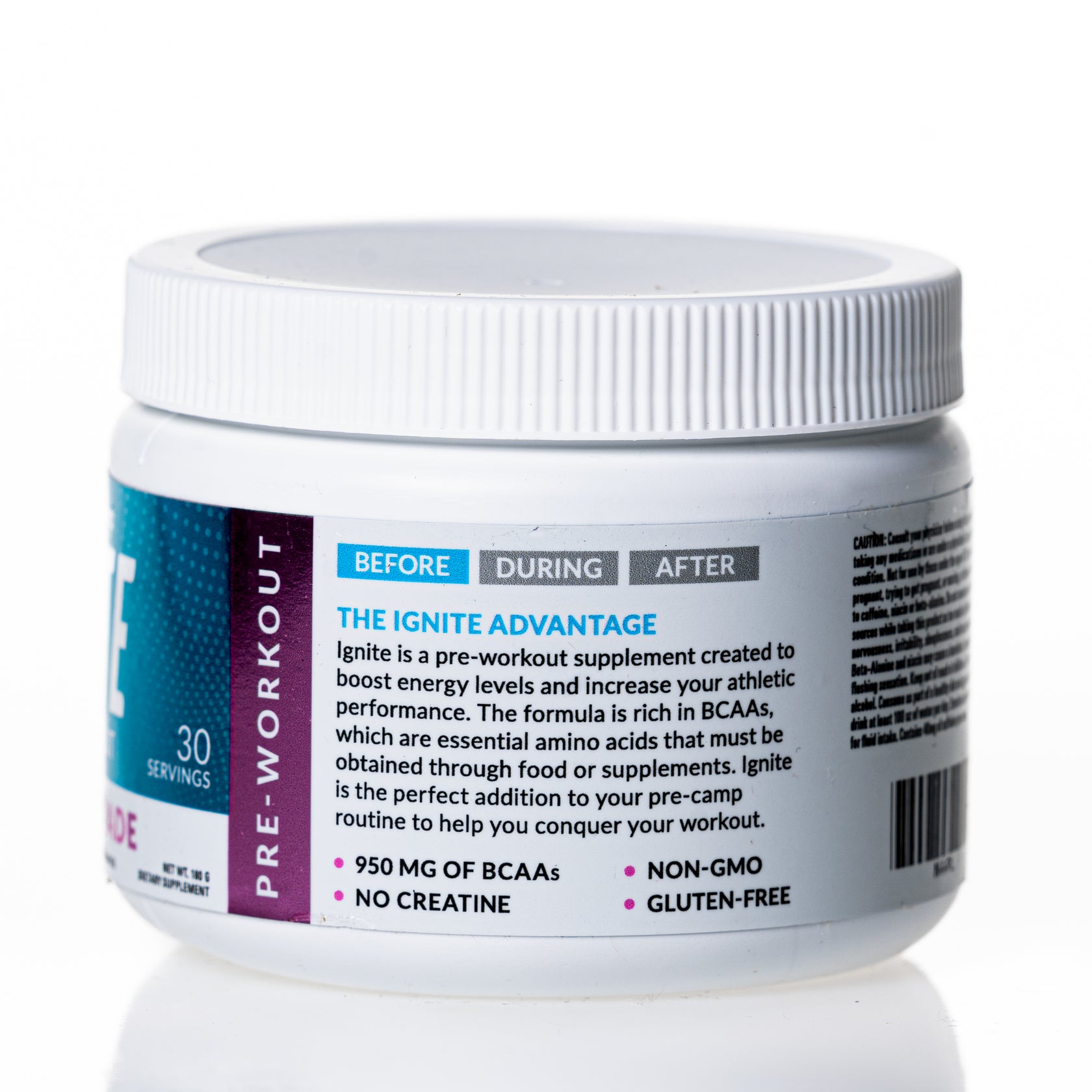 Ignite Pre-Workout Pink Lemonade – Burn Boot Camp