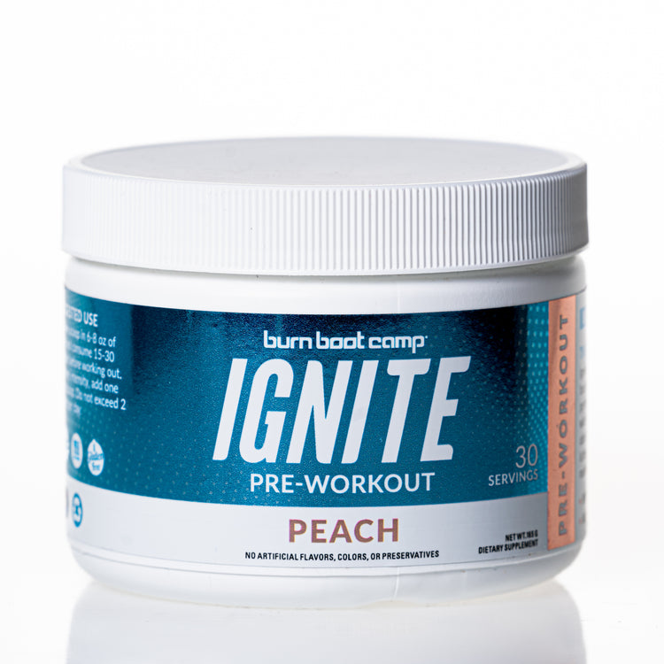 Ignite Pre-Workout Peach – Burn Boot Camp