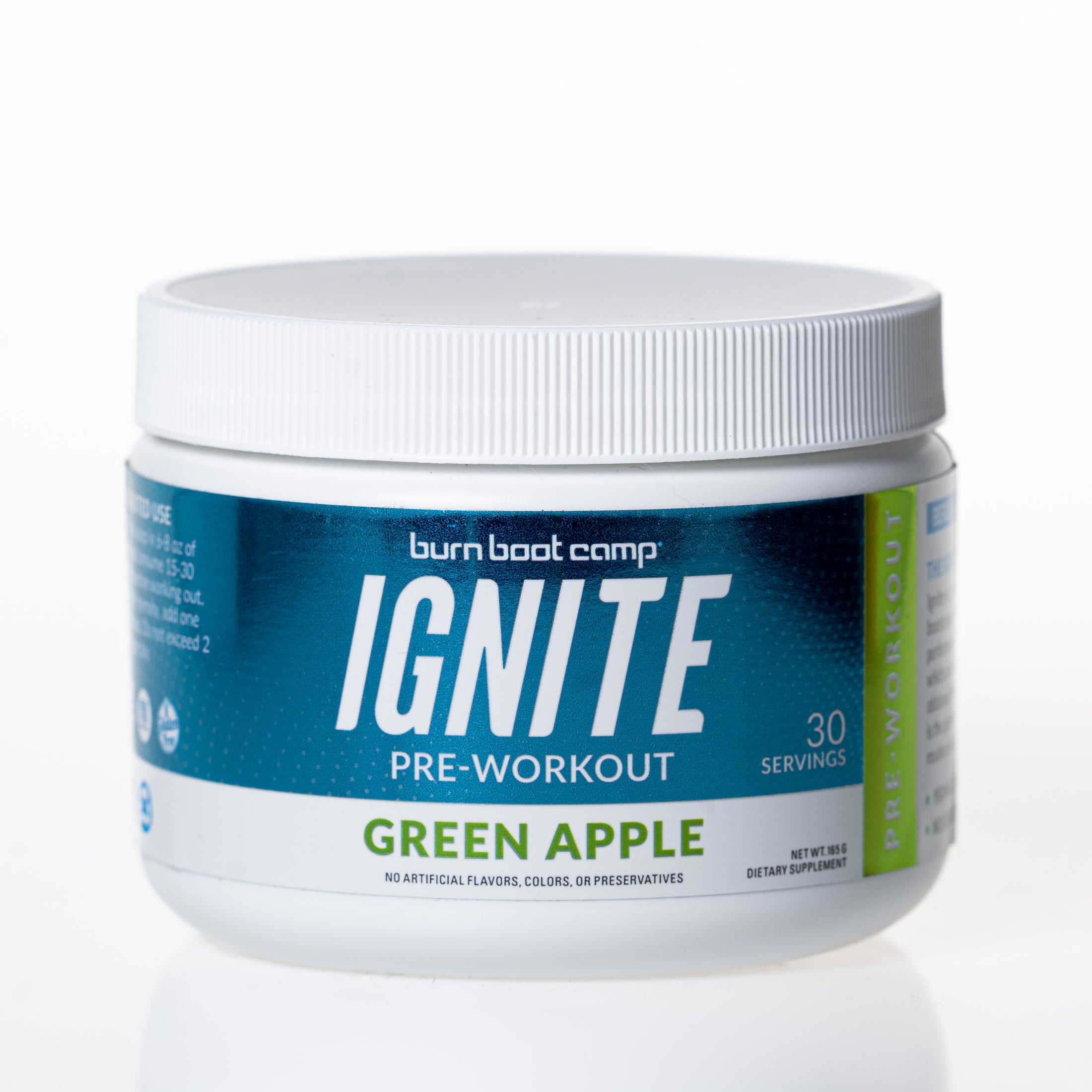 Ignite Pre-Workout Green Apple – Burn Boot Camp