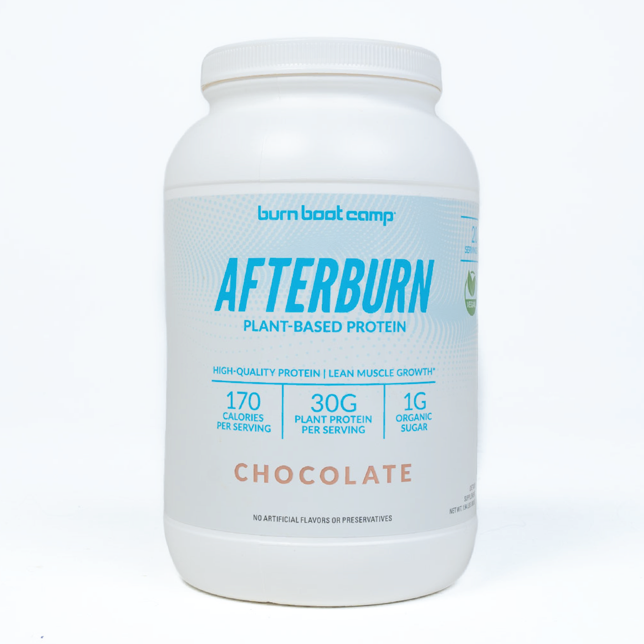Afterburn Chocolate Whey Protein – Burn Boot Camp